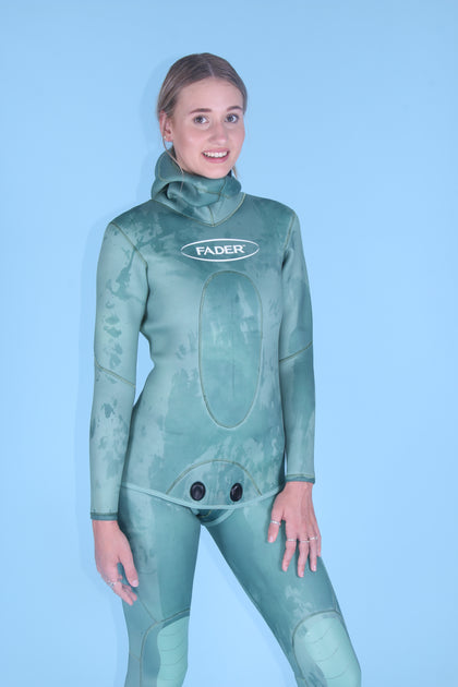 Women's Open Cell 2- Piece – Fader Wetsuits